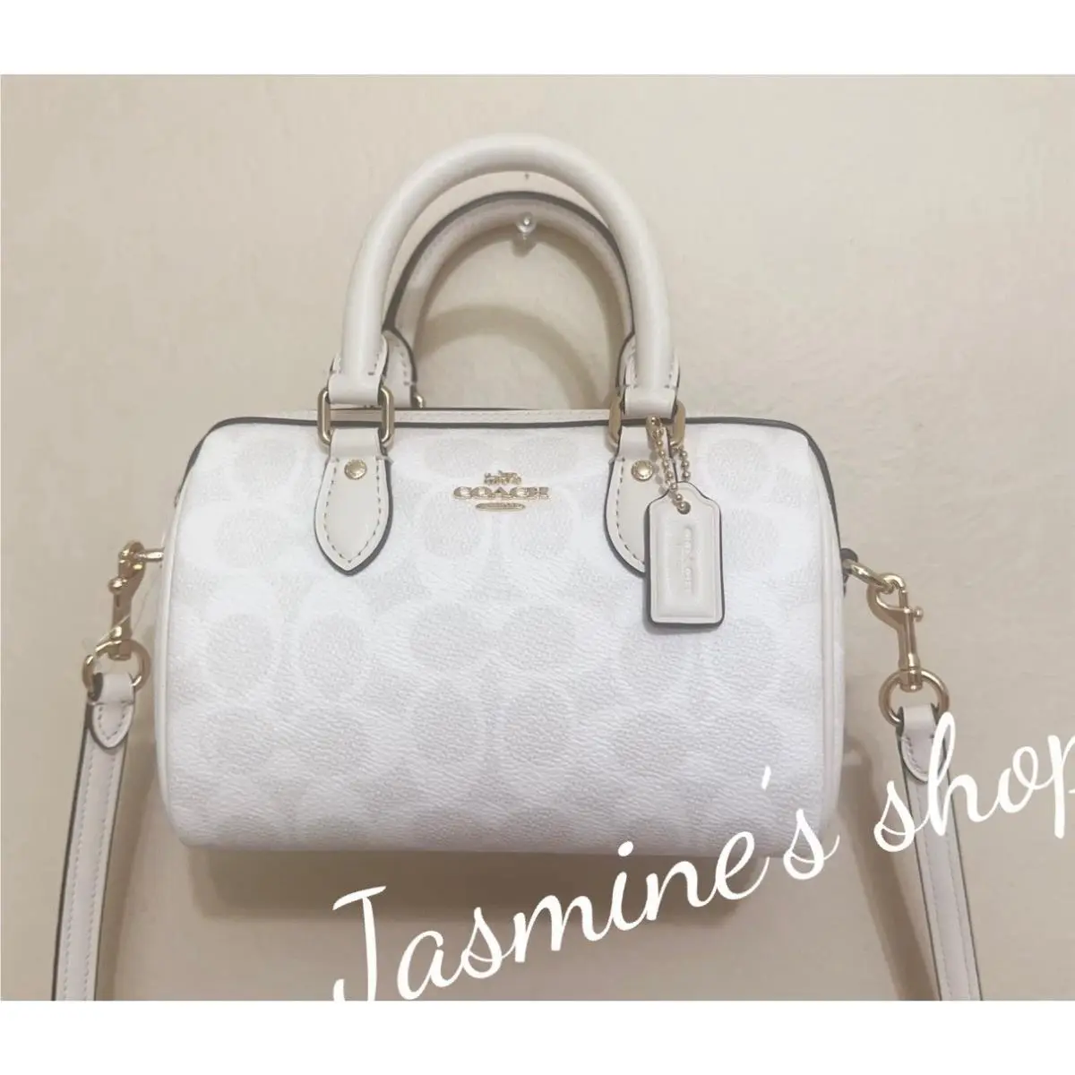 Mini Rowan Crossbody In Signature Canvas Cw329 by Coach | Fash Direct