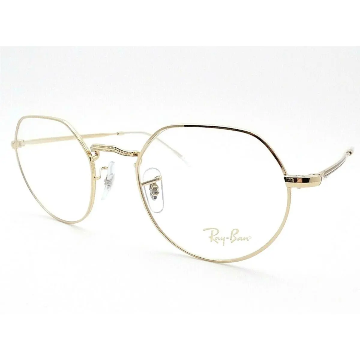 Ray-ban Rx-able Eyeglasses RB 6465 Jack 3086 51-20 140 Shiny Gold ...