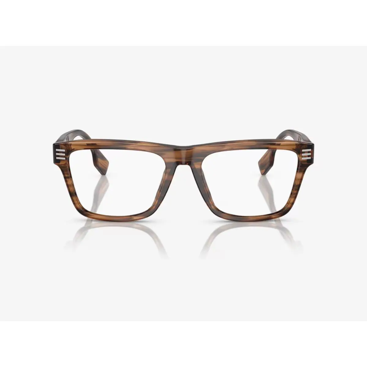 BE2387 4096 Brown Mens 53 mm Eyeglasses 53/18 by Burberry | Fash Direct