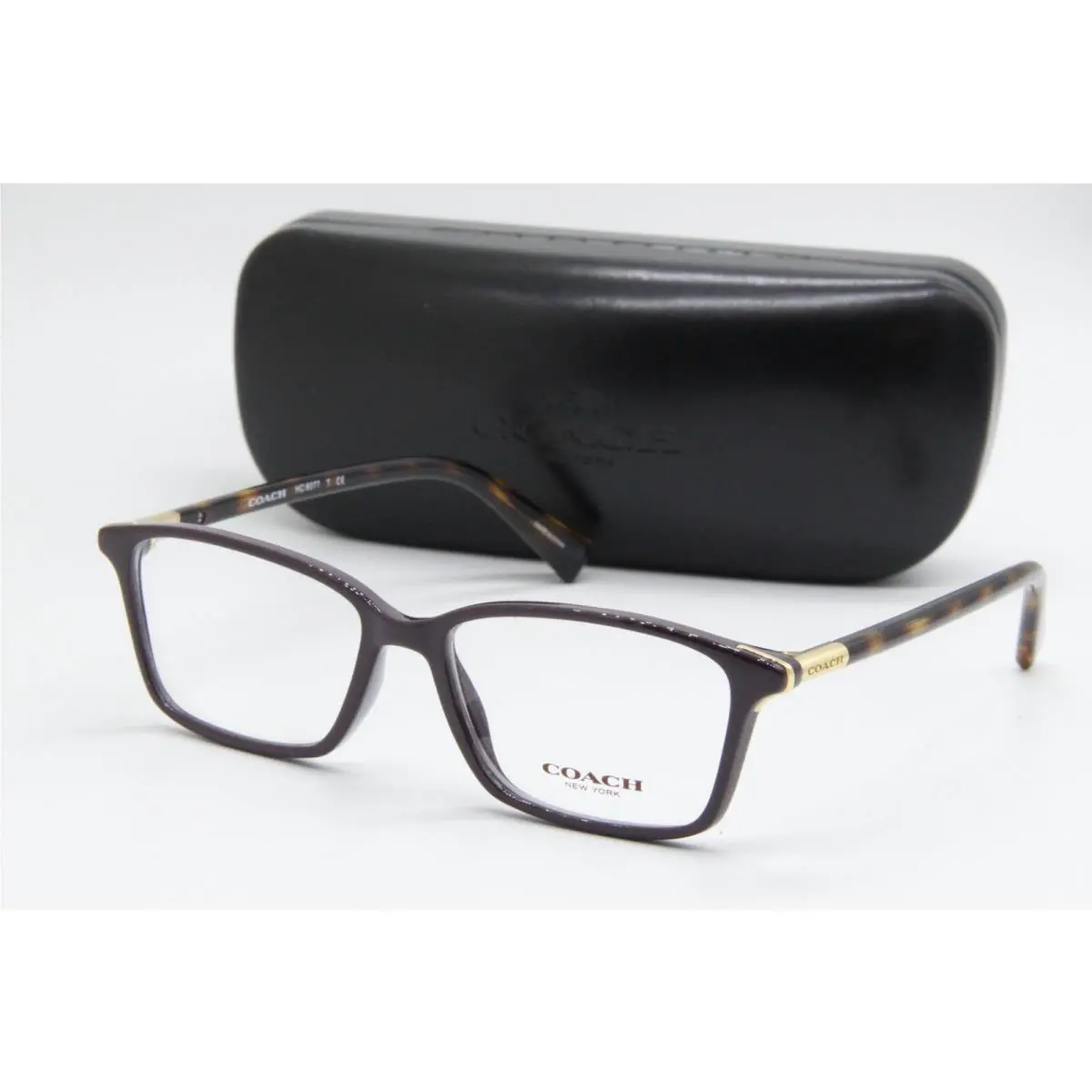 HC 6077 5335 Purple Dark Tortoise Eyeglasses W/case 53-15 by Coach ...
