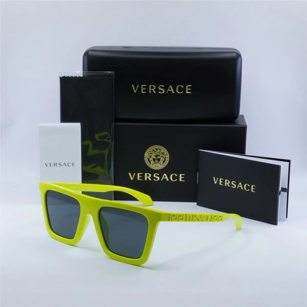 VE4468U 544987 Tropical Full Yellow/dark Grey 53-19-140 Sunglasses by ...
