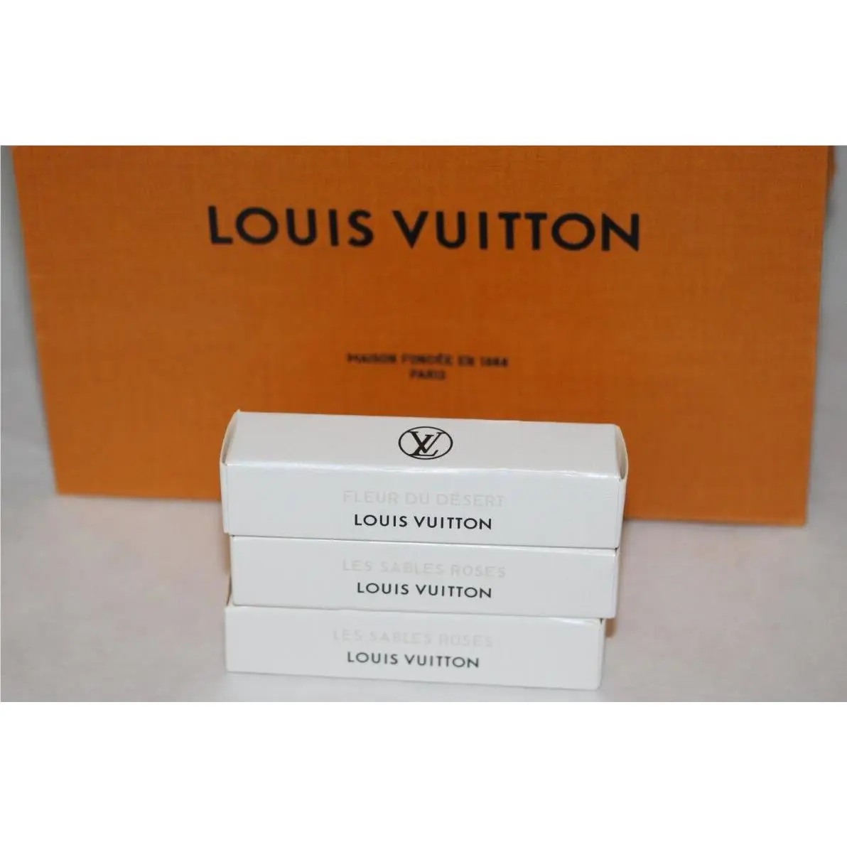 LV 3PC Samples 2ML Fleur Du Desert Les Sables Roses by Louis Vuitton ...