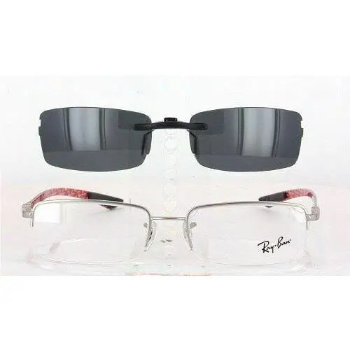 Custom Made For Ray-ban RB8407-52X17 Polarized Clip-on Sunglasses ...