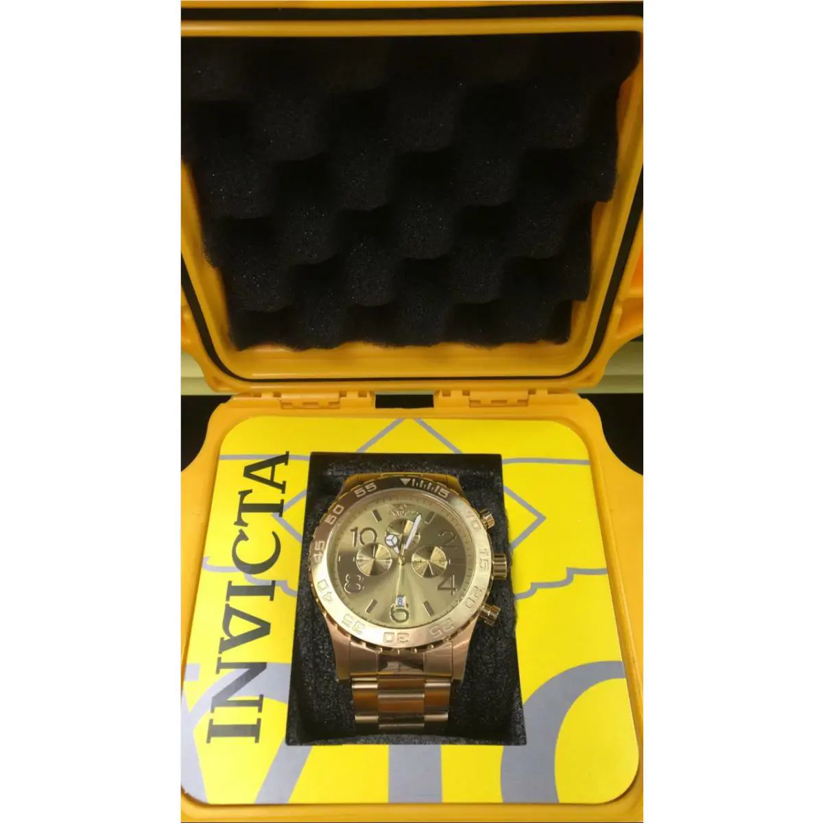 Watch 1270 Specialty Men 50 mm Quartz Stainless Steel by Invicta | Fash ...