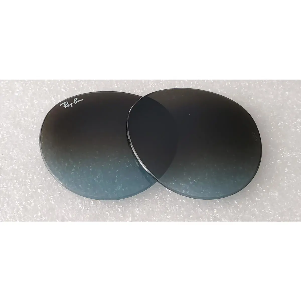 Ray-ban RB3447 Round Replacement Lenses Gradient Blue 50mm by Ray-Ban ...