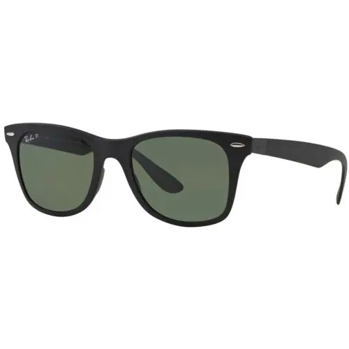 Ray-ban Mens Liteforce Sunglasses - Matte Black / Polar Green by Ray ...
